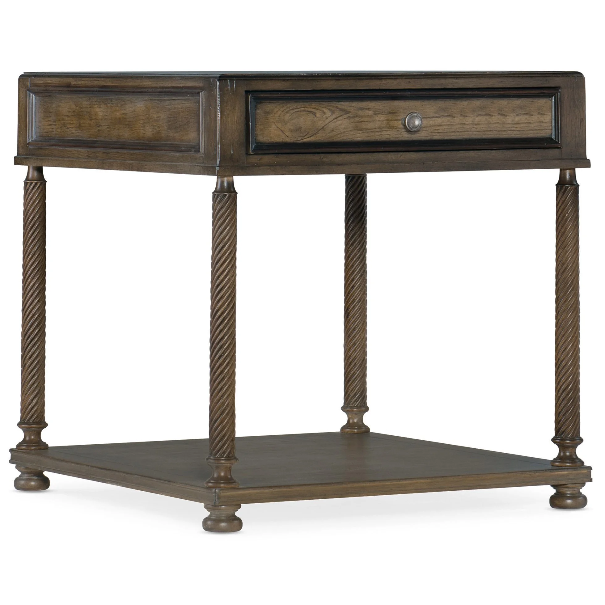 Hooker Furniture Vera Cruz 6005-80114-85 Traditional Rectangular End Table with Drawer | Johnson ...